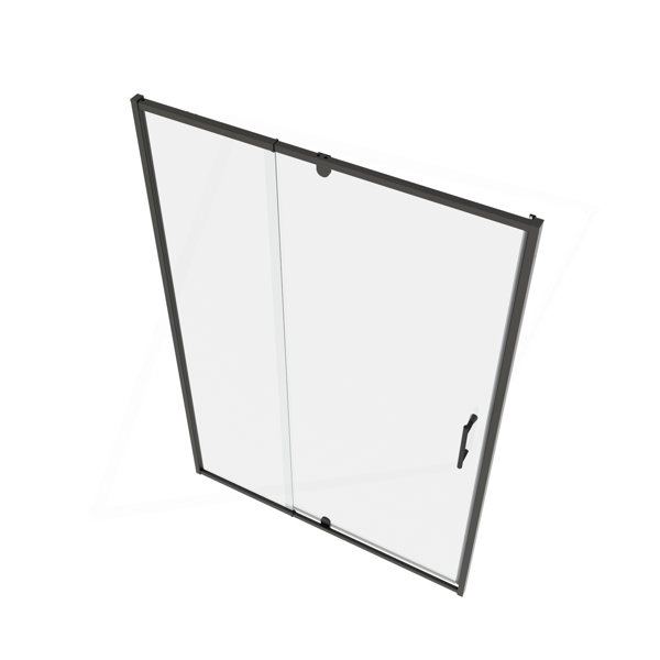 Alxfarton 38-42" W X 71" H Piovt Swing Glass Shower Door | Wayfair